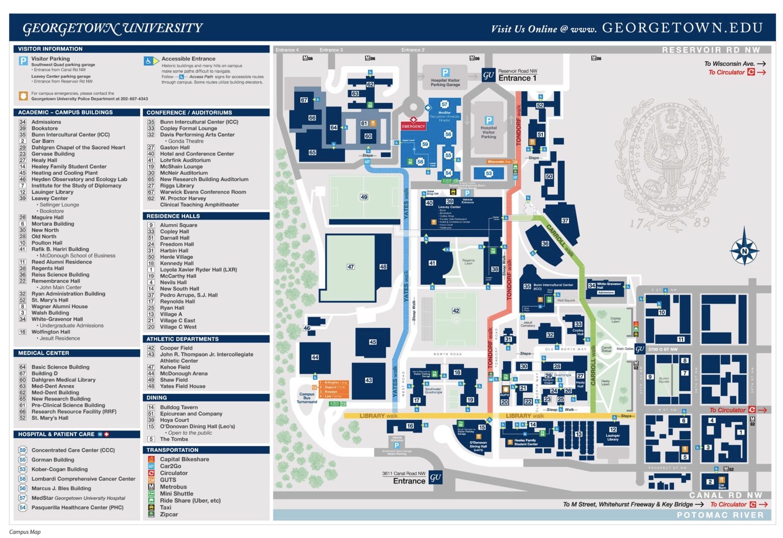Navigating the Georgetown Campus | Georgetown University Round Table ...