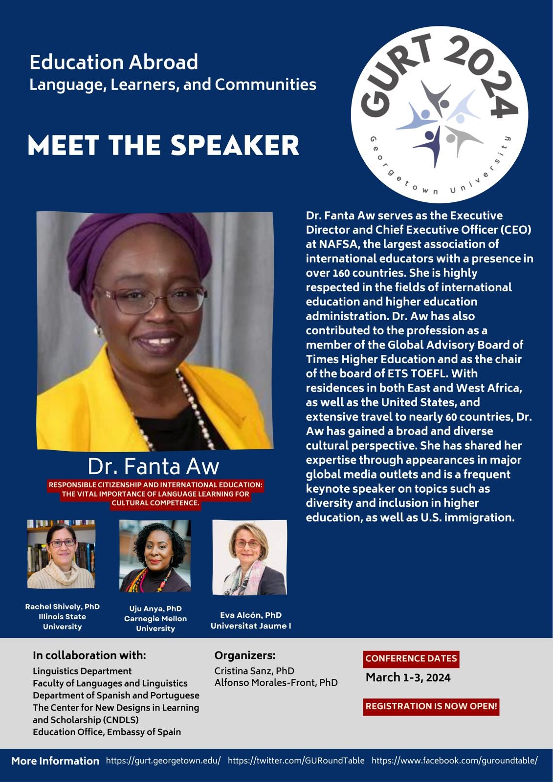 Fanta Aw | Georgetown University Round Table | Georgetown University